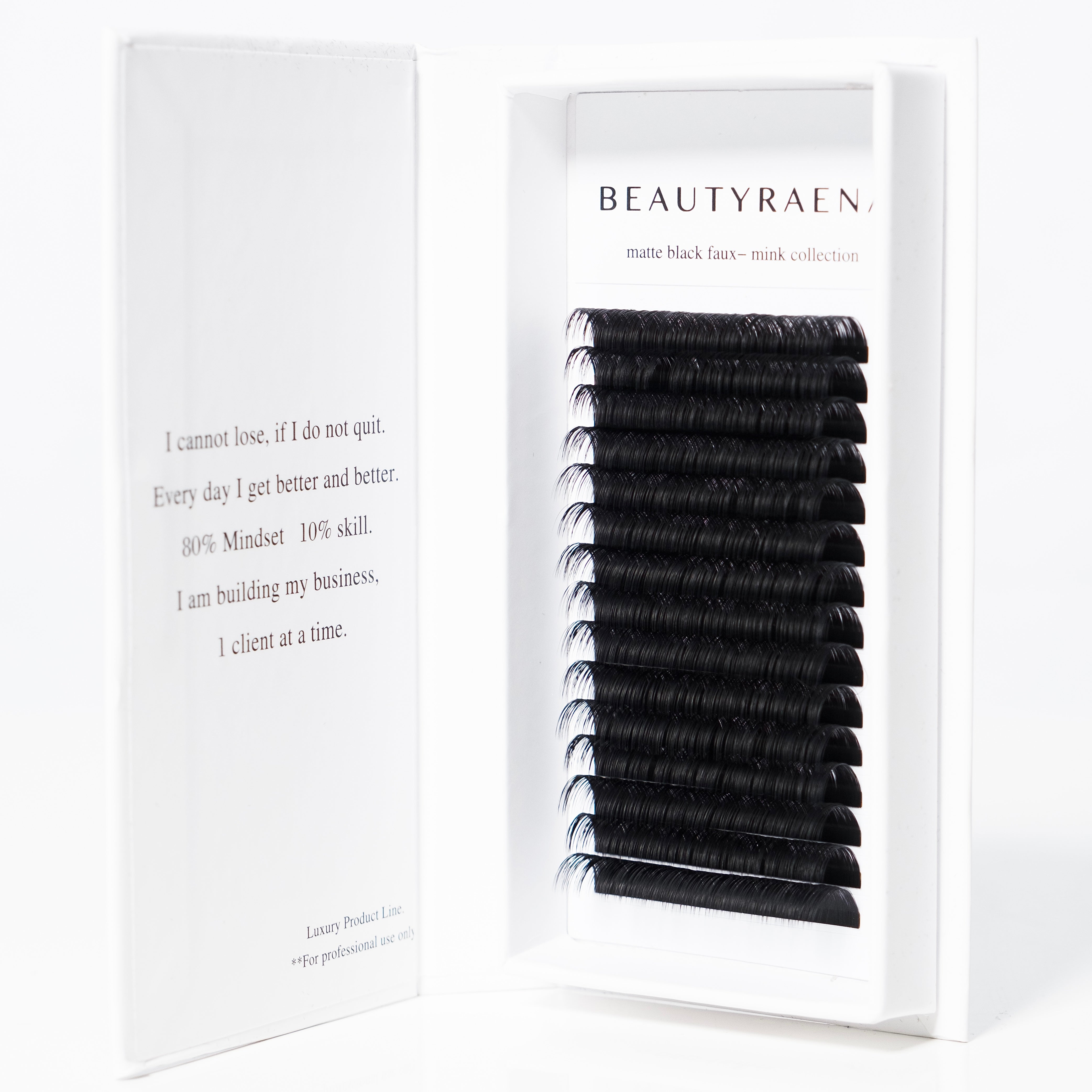 Matte Black Lash Tray Collection – BeautyRaena
